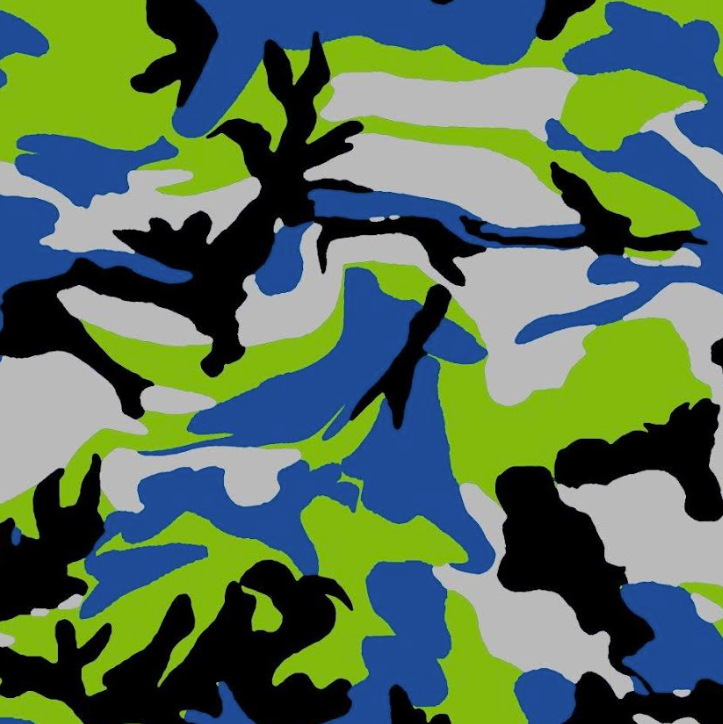 NFL Steelers COLOR CAMO Spandex Fabric | Designer Spandex and More