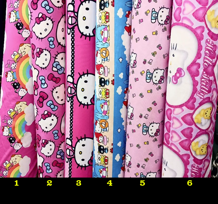 HELLO KITTY Spandex Fabric | Designer Spandex and More