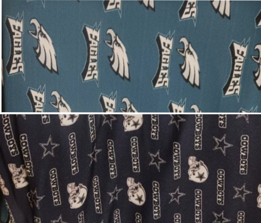 NFL Inspired Spandex Fabric | Designer Spandex and More