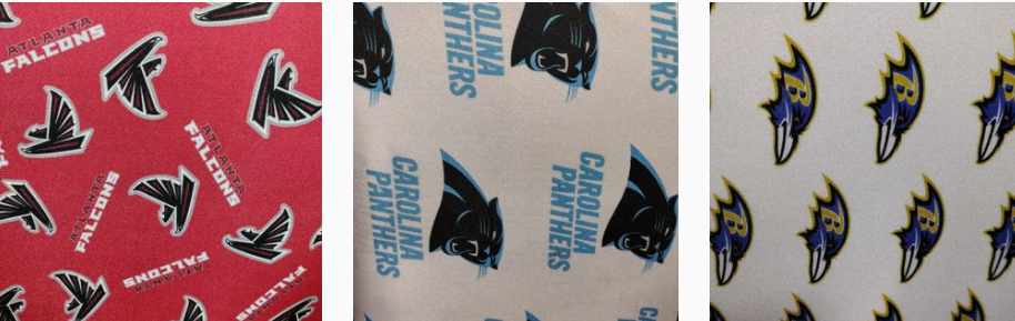 NFL Inspired Spandex Fabric | Designer Spandex and More